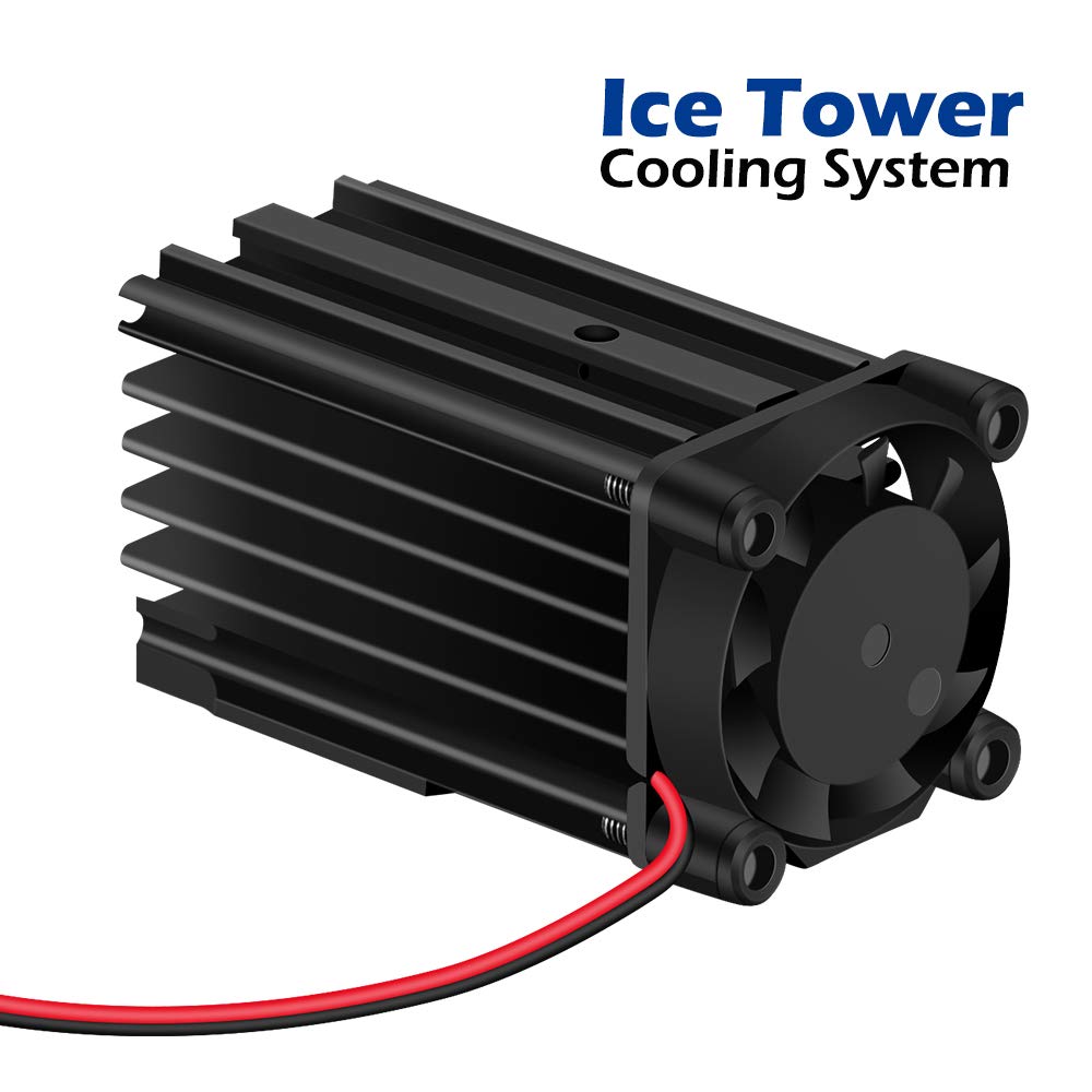 Buy MazerPi Raspberry Pi 4 Case, Pi 4 Aluminum Case Mini ICE Tower ...