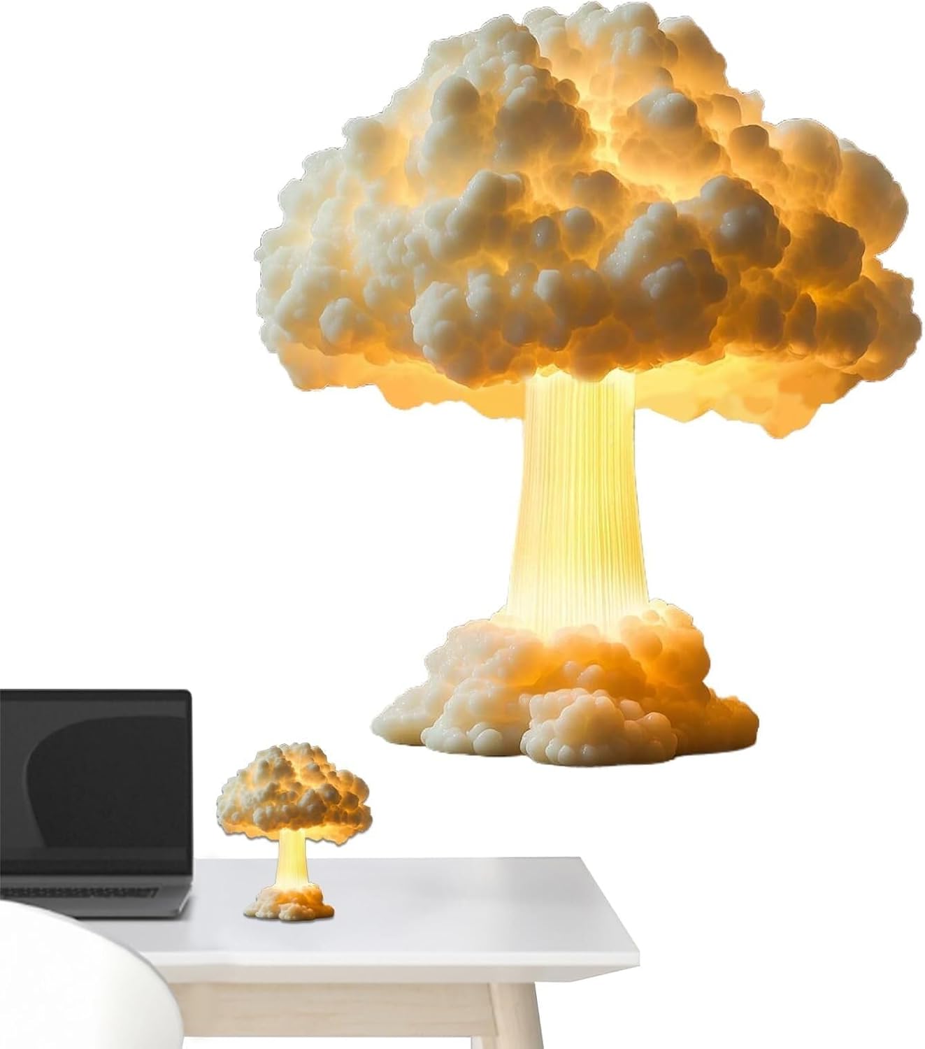 BLOWEST Mushroom Cloud Led Night Light, 3D Mushroom Cloud Exploding ...