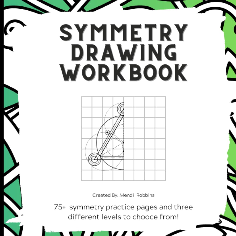 Symmetry Drawing Workbook : Robbins, Mendi: Amazon.co.uk: Books