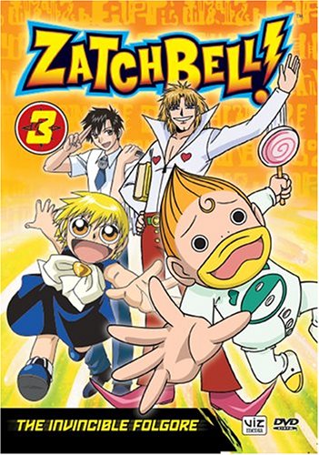 Amazon.com: Zatch Bell, Vol. 3 - The Invincible Folgore : Steve Blum ...