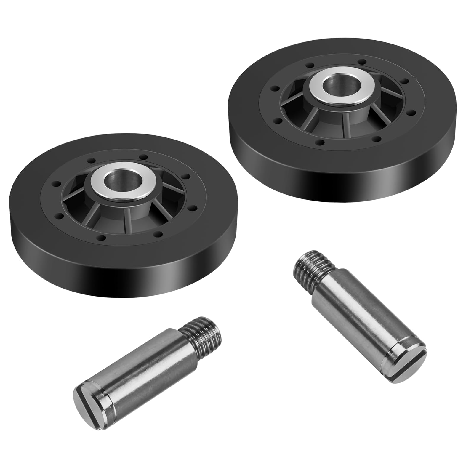 Amazon.com: XQK RB170002 Dryer Roller Kit Compatible with Unimac,Speed ...