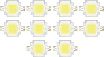 10PCS COB LED Chip, 10W Integrated LED Chip, High Power Aluminum LED ...