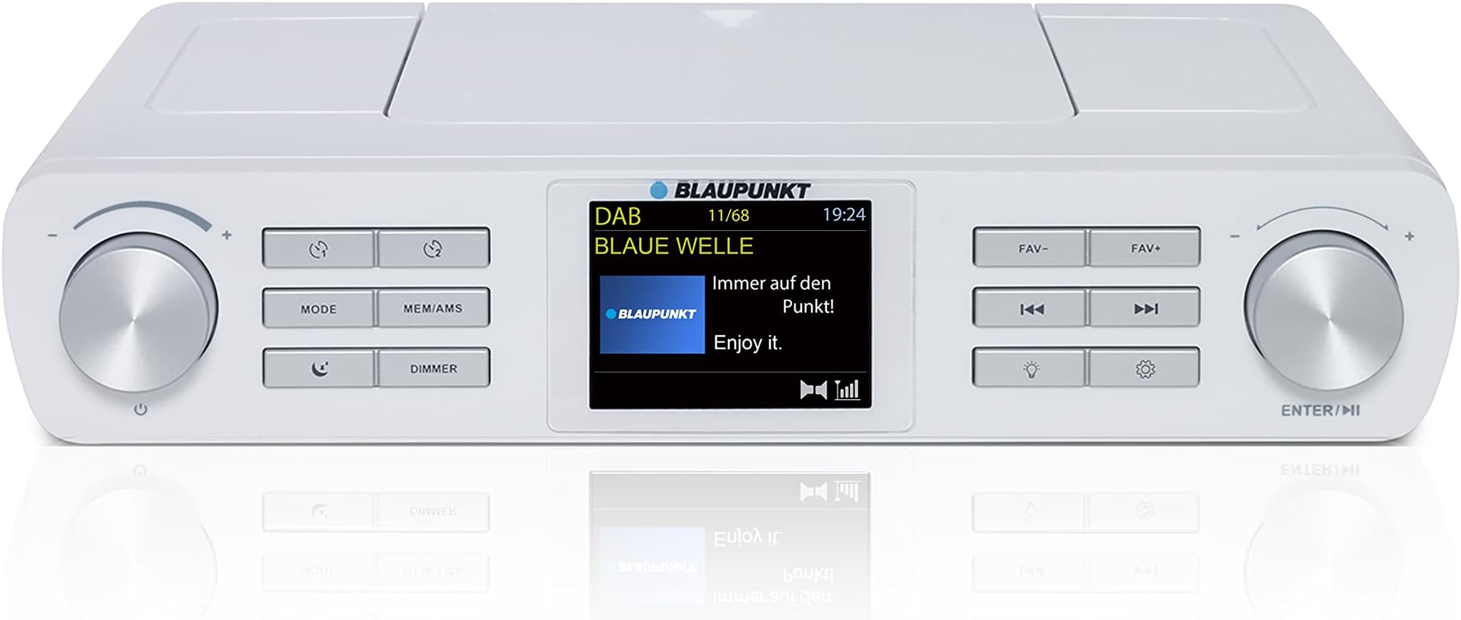 Blaupunkt KRD 100, Bluetooth Kitchen Radio with DAB+, Undermount Radio ...