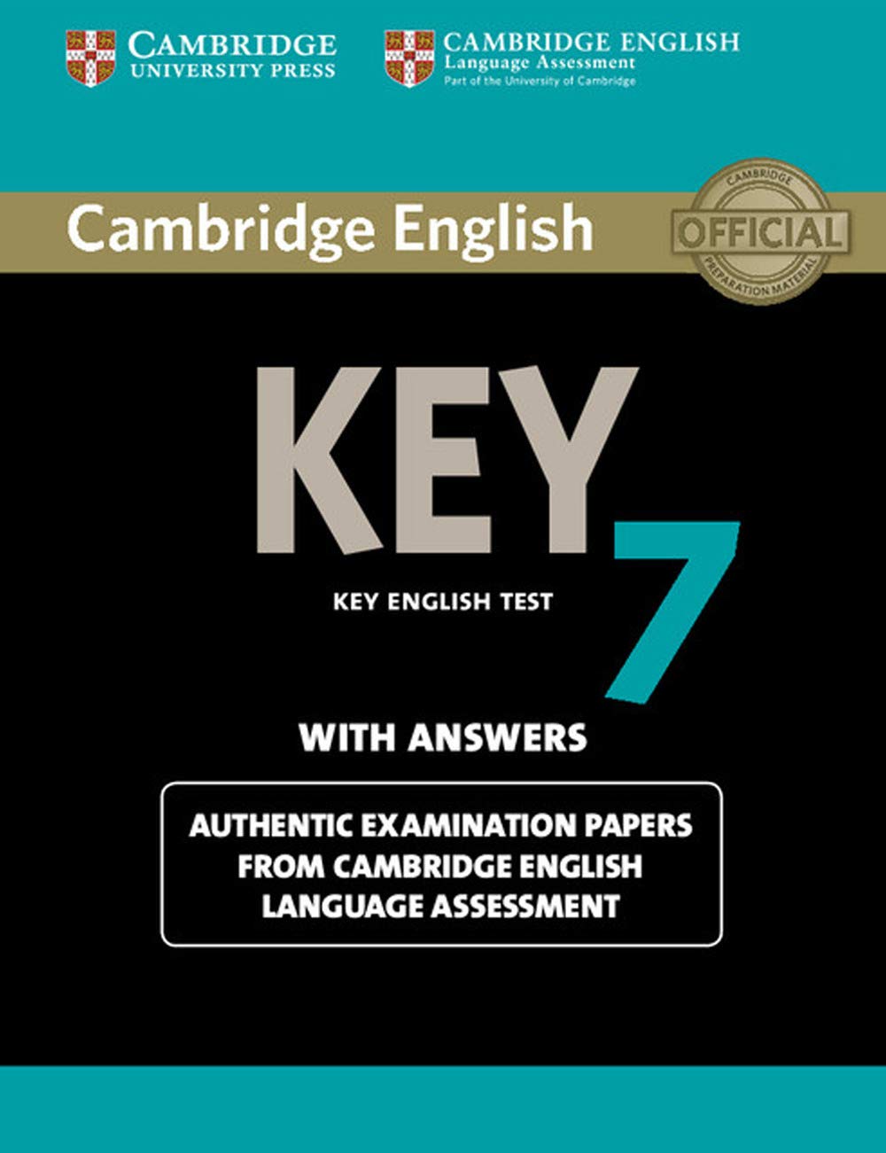 Cambridge English Key 7 Students Book With Answers Authentic ...