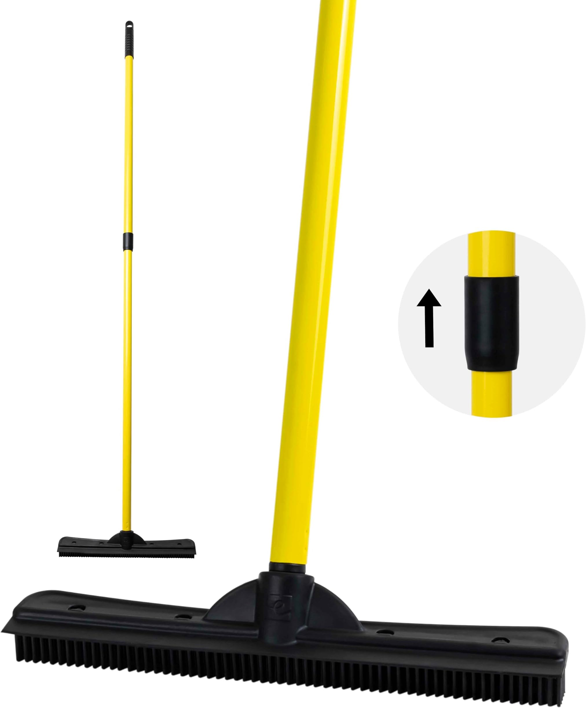 Amazon.com: Pet Hair Remover Carpet Rake - Rubber Broom for Pet Hair ...