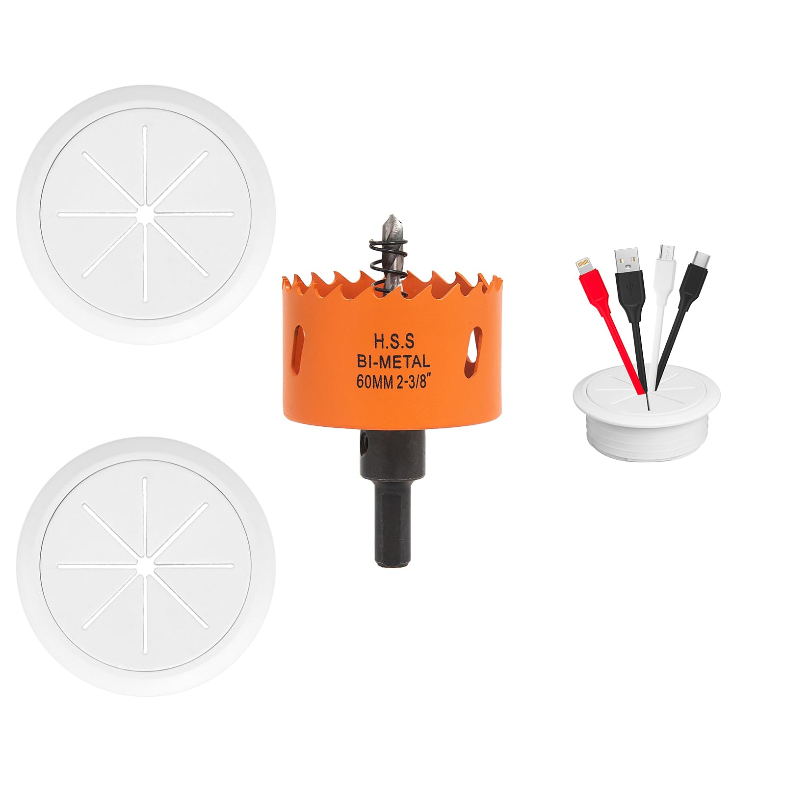 Snapklik.com : VIKITON 2-3/8 Inch Hole Saw
