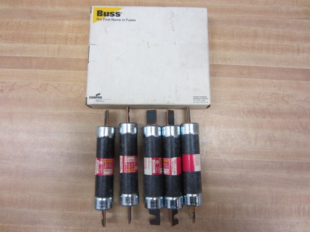 Bussmann FRS-R-100 Fusetron Fuse FRSR100 Long Body (Pack of 5): Amazon ...