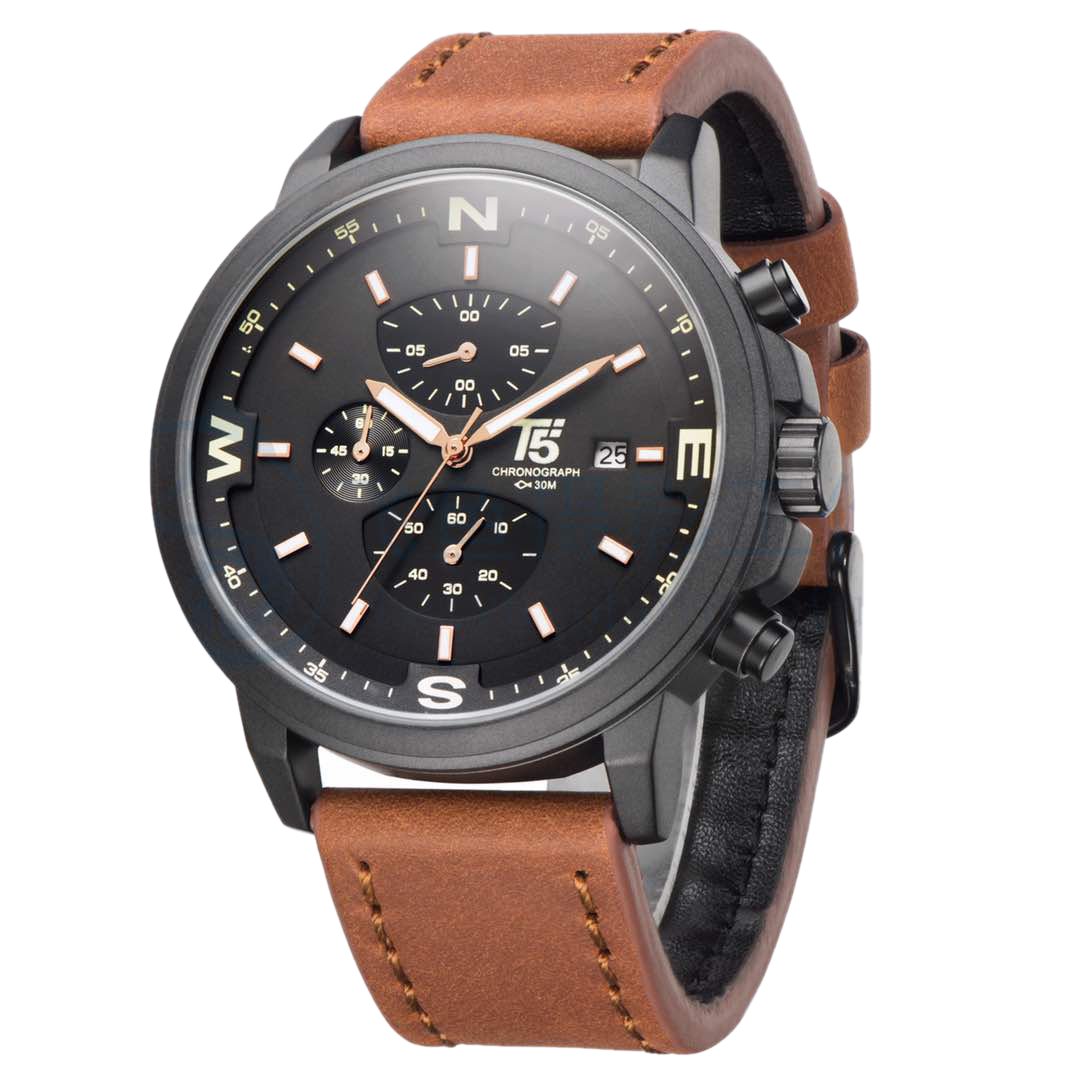 T5 Chronograph - H3474G- Analog Watch - for Men : Amazon.in: Fashion
