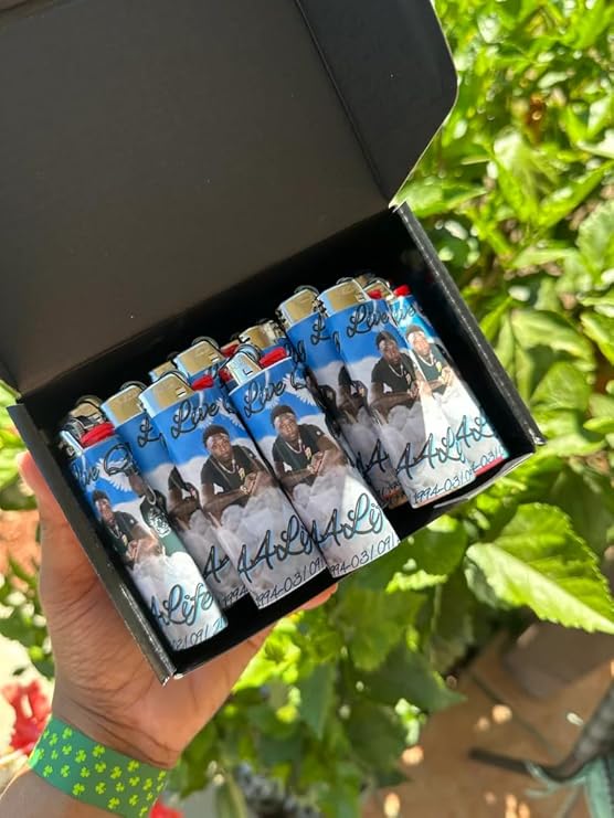 Amazon.com: Custom Lighters with Pictures, Lighter Photo Wraps ...