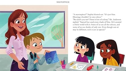 Masterpiece: an inclusive kids book celebrating a child on the autism ...