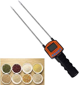 Digital Grain Moisture Meter Sensor For W/Speaker For Corn Wheat Rice ...