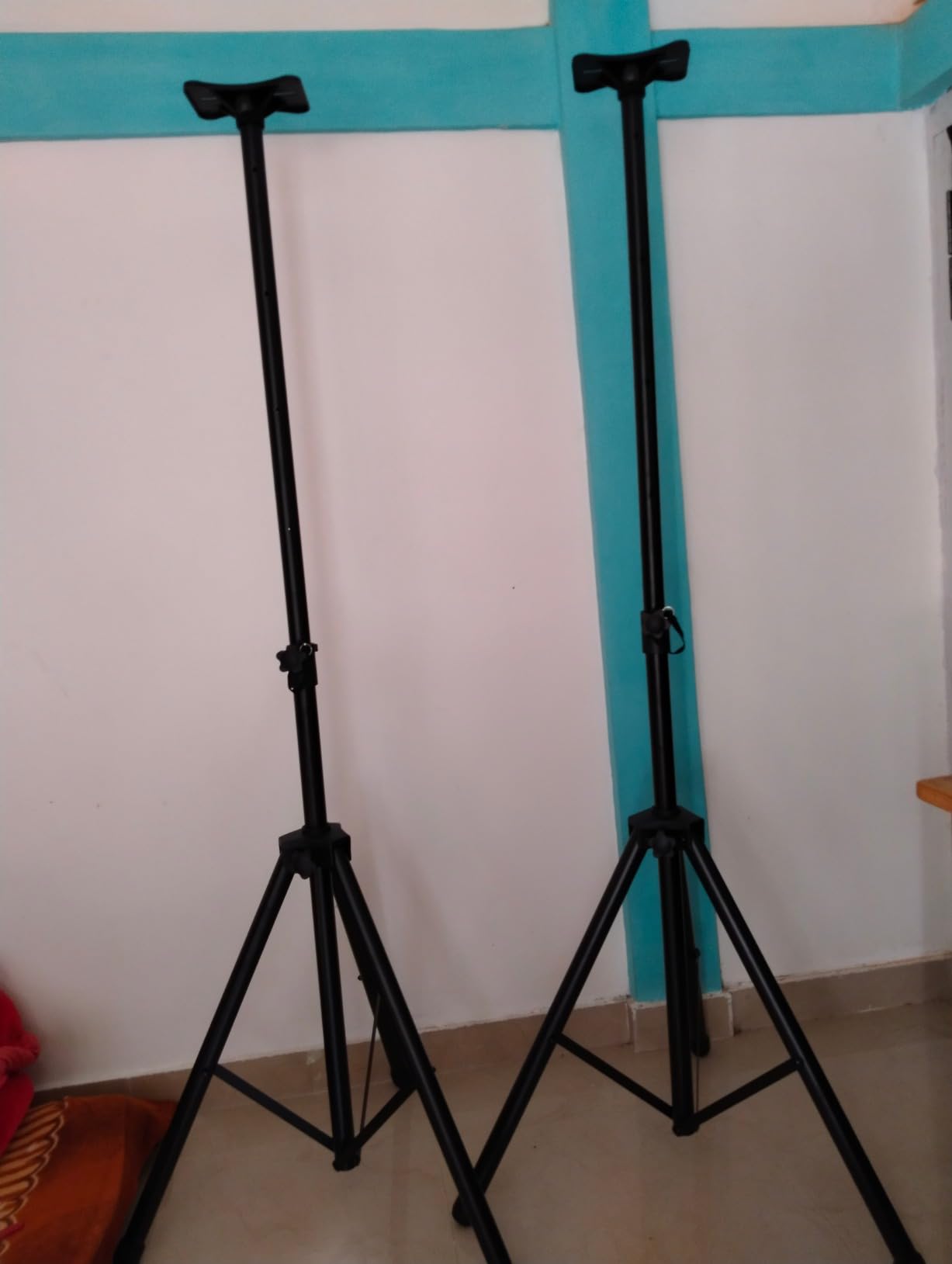 Store2508 PA DJ Speaker Stand Tripod 50 Kgs Capacity Each, Pack of 2 ...