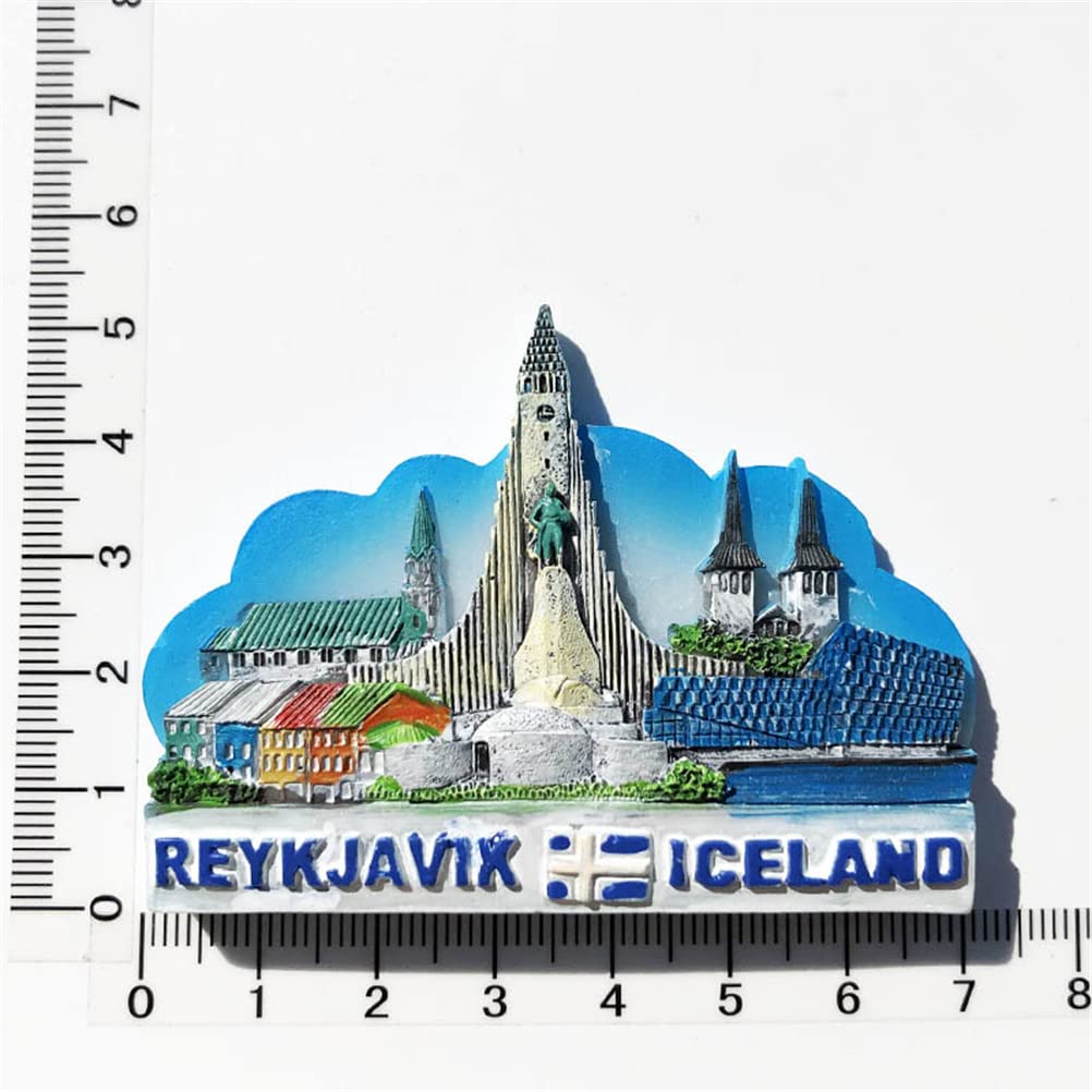 Snapklik.com : Reykjavik Iceland Refrigerator Magnet Tourist Souvenir ...