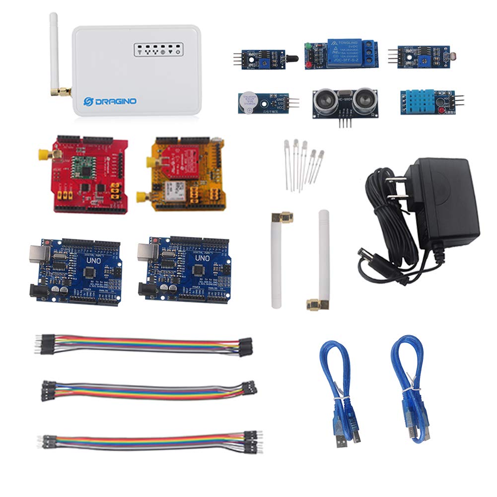 Dragino LoRa IoT Development Kit V2 915MHZ Lora Gateway LG01-N LoRa ...