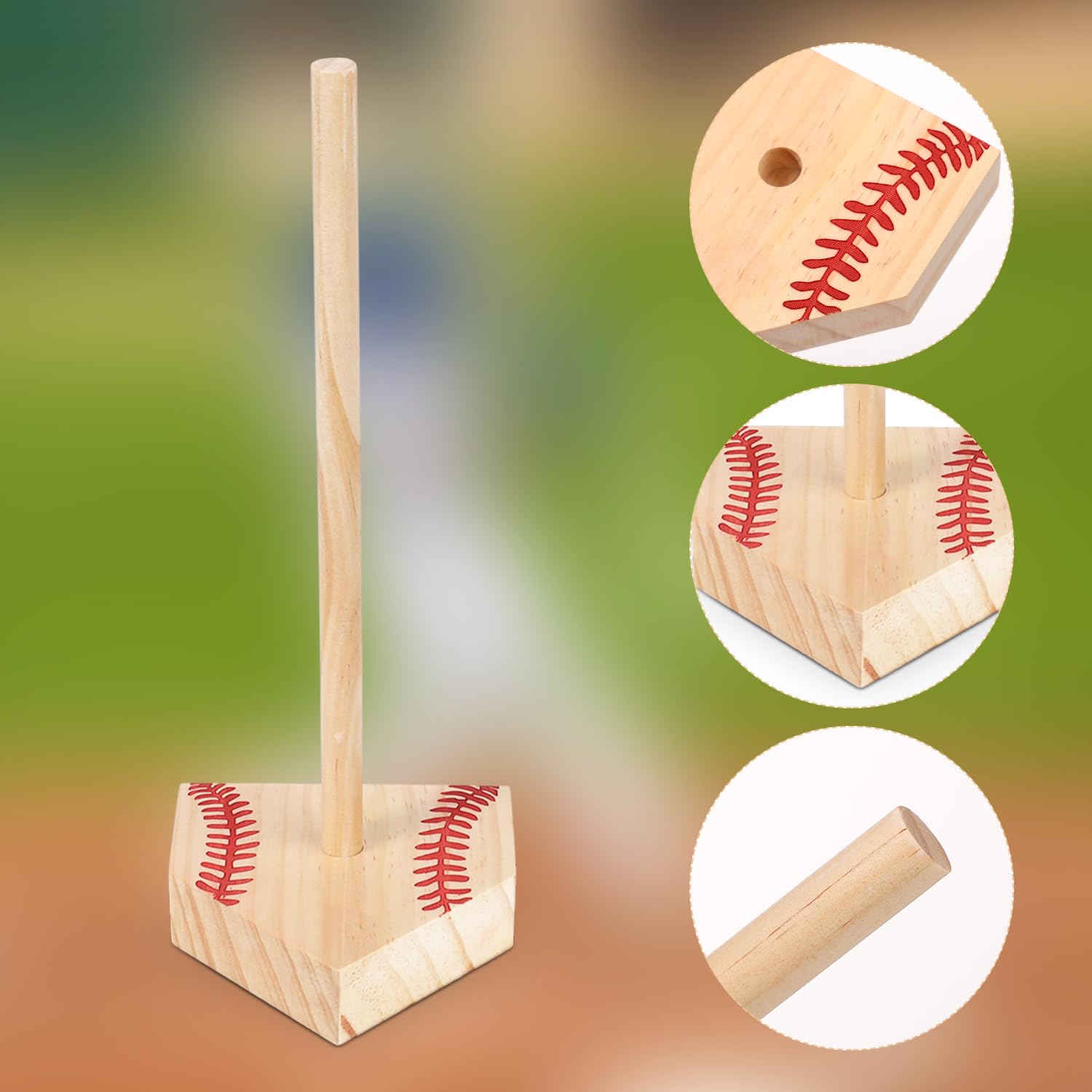 Snapklik.com : Wooden Baseball Softball Ring Display Holder, 1063x394 ...