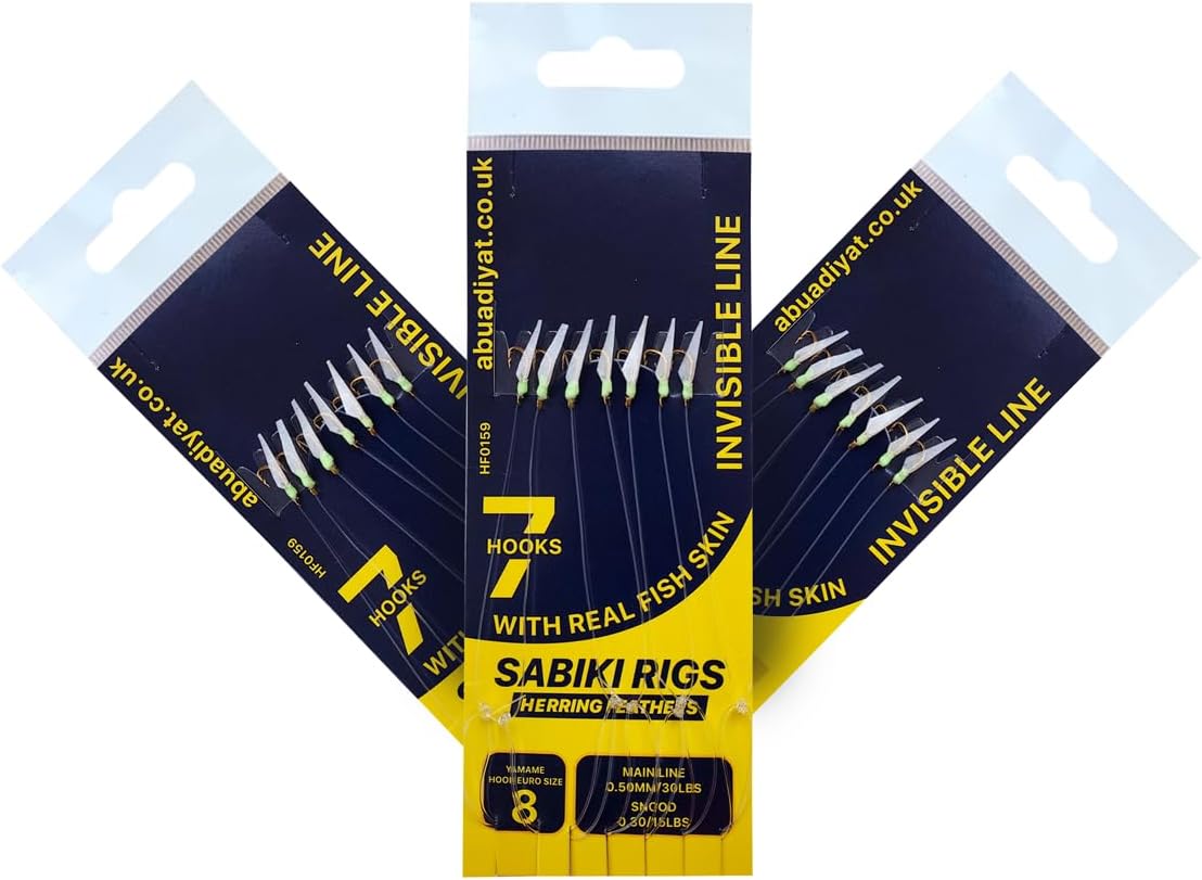 Herring feathers, sabiki rigs, Mackerel feathers sea fishing lure rig ...