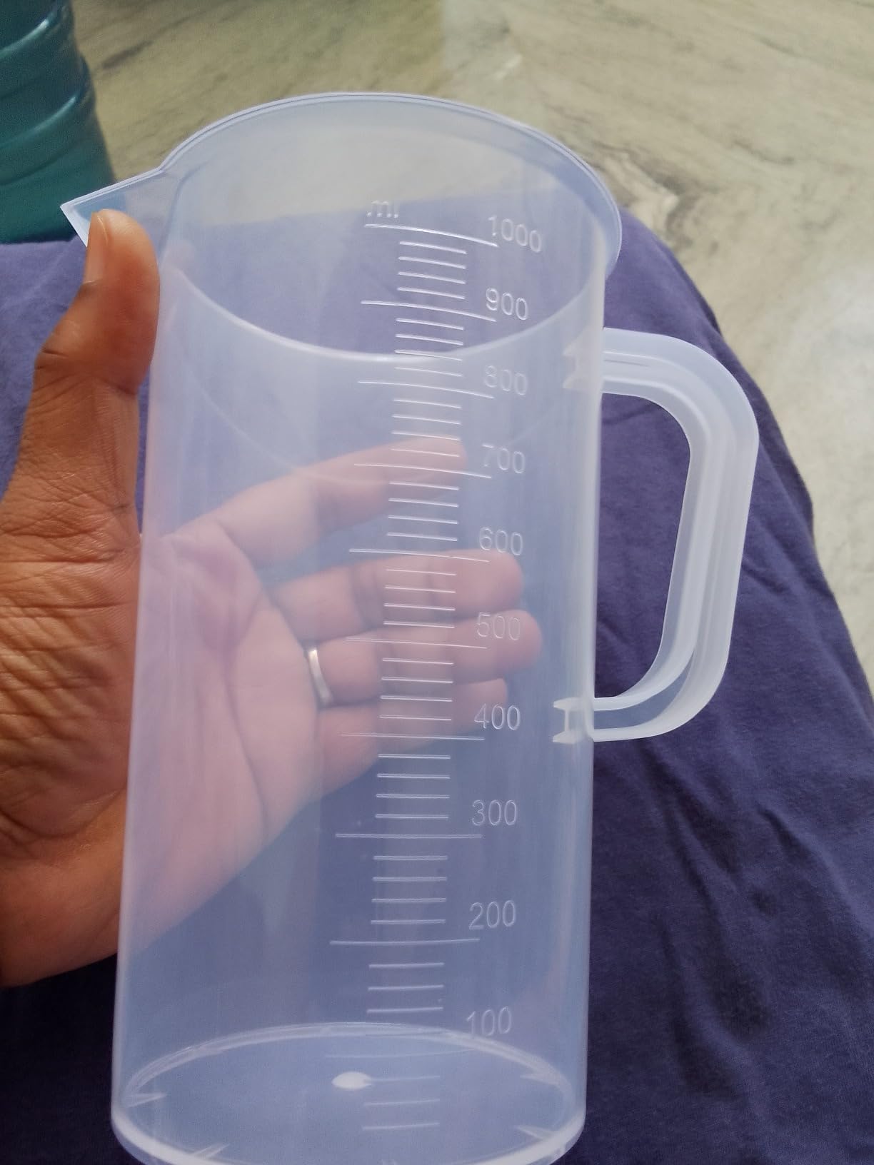 Buy MRSC Measuring Jug 1000ml Moulded in Polypropylene (Polylab) Online ...