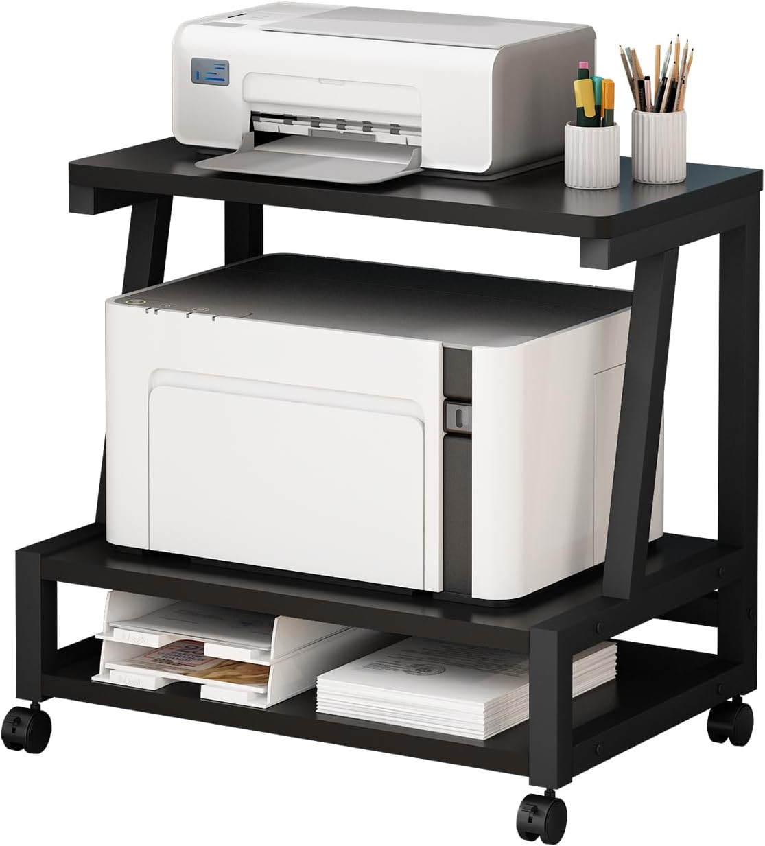Amazon.com : WRITECRY 3 Tier Printer Stand, 22.4 x 15 x 20.7 Inches ...