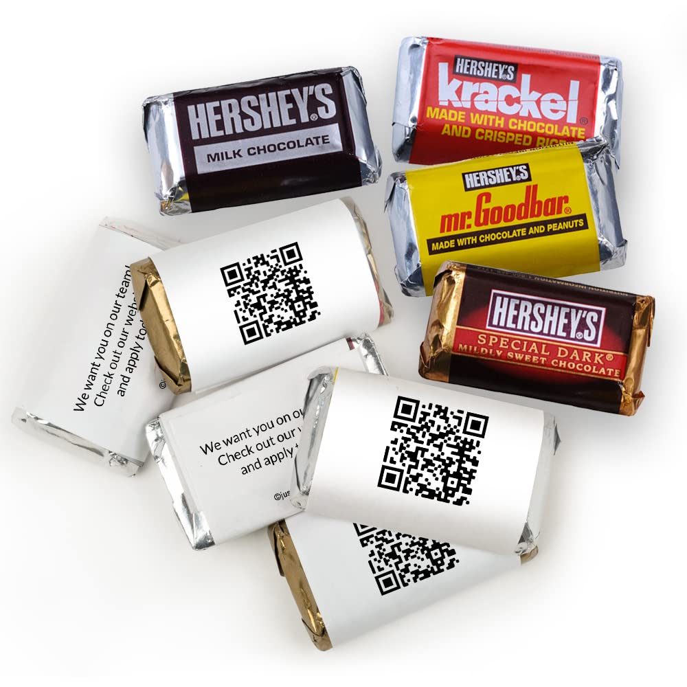 Amazon.com : 75 QR Code Promotional Items Personalized Miniatures Candy ...
