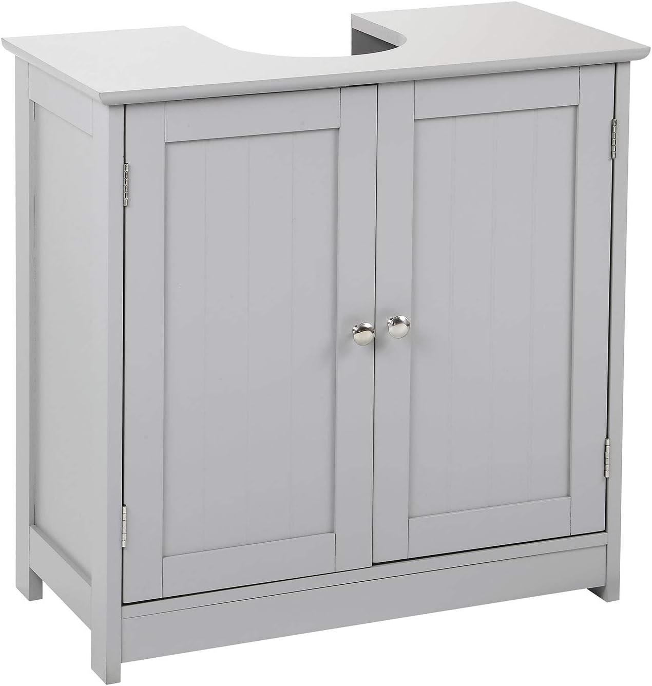 House and Homestyle Grey Bathroom Under Sink Storage Cabinet : Amazon ...