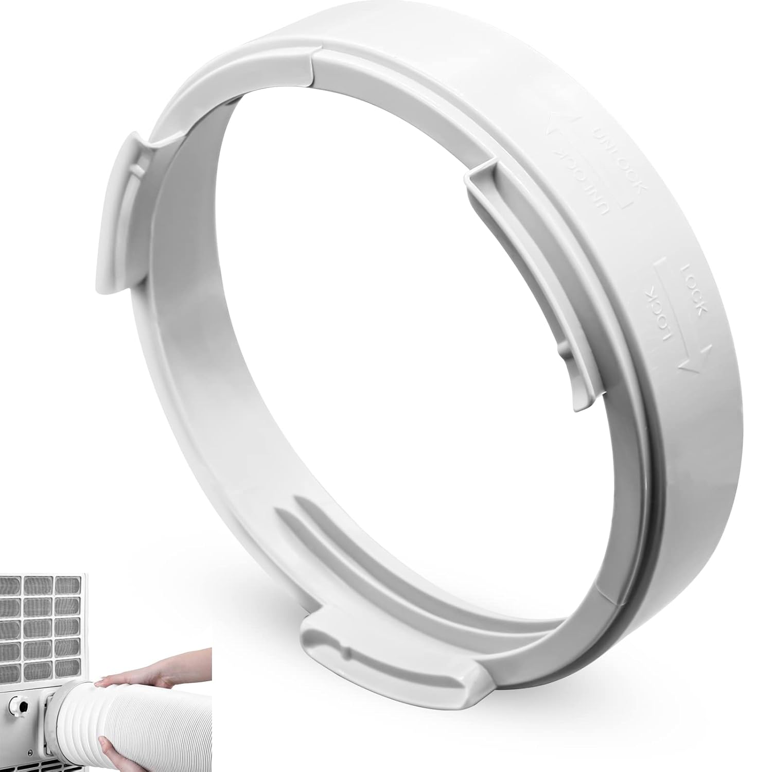 Portable Air Conditioner Exhaust Hose Connector Coupler, Window Adapter ...