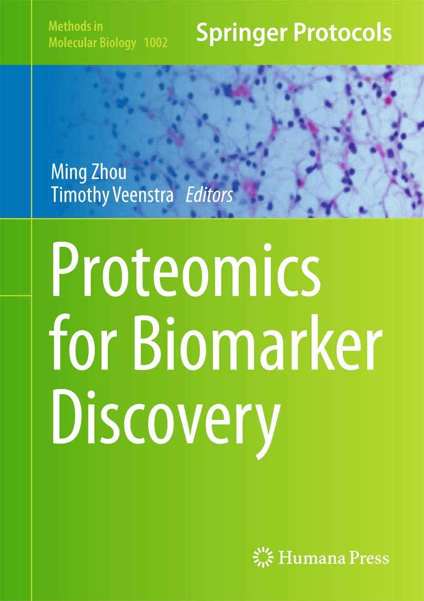 Amazon.com: Proteomics for Biomarker Discovery (Methods in Molecular ...
