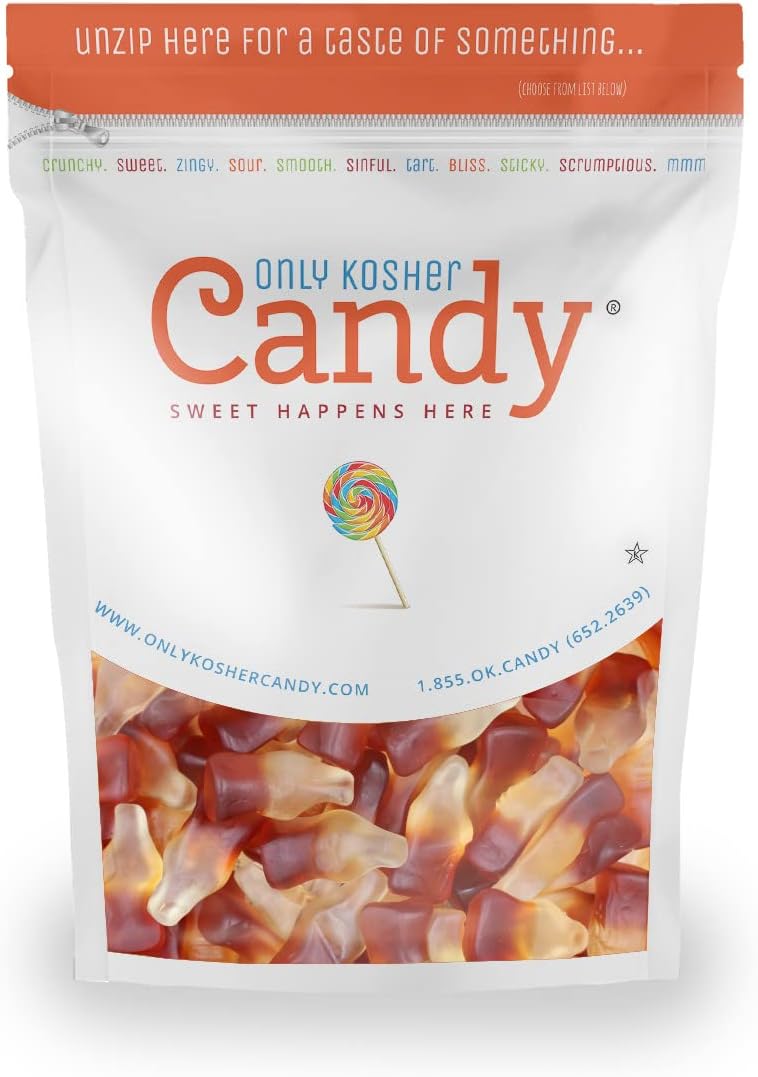 Amazon.com : Only Kosher Candy Bulk Haribo Gummy Candy Happy Cola ...
