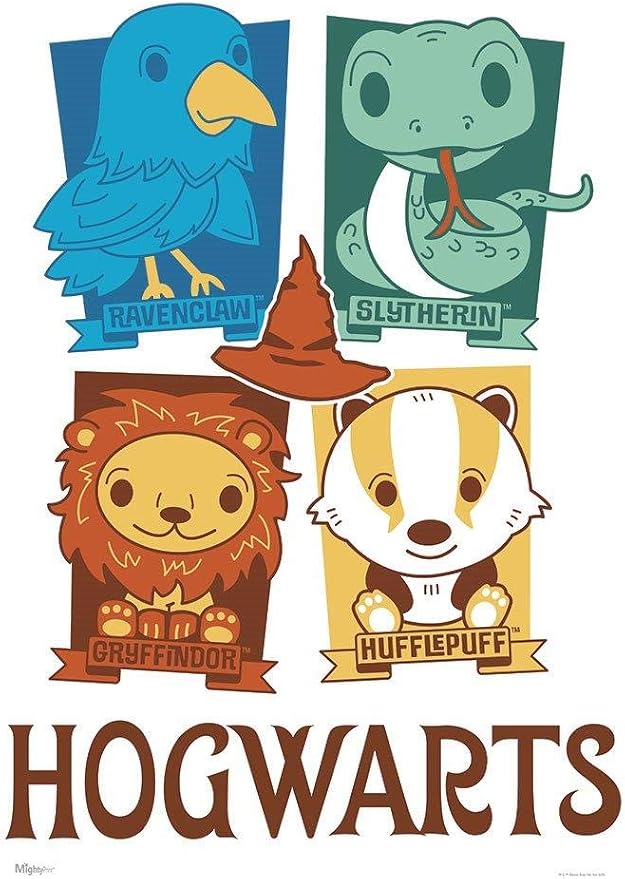 Amazon.com: MIGHTYPRINT Harry Potter - Hogwarts Houses - Ravenclaw ...