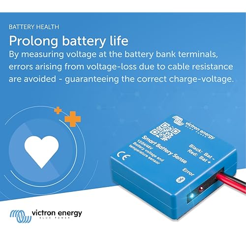 Snapklik.com : Victron Energy Smart Battery Sense, Voltage And ...