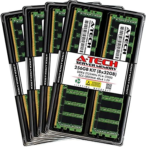 A-Tech 256GB Kit (8x32GB) RAM for Dell PowerEdge C4130, C6420, FC630 ...