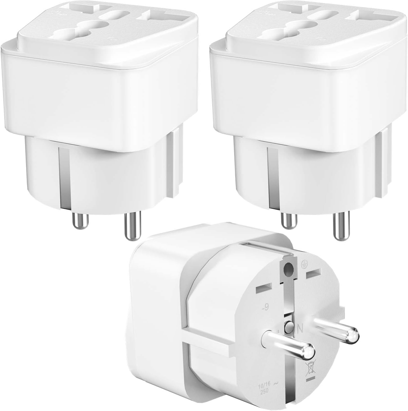 VIEVRE 2 Stück Reiseadapter, Universal Adapter, Adapter China ...