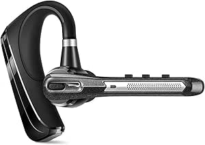 Amazon.com: HonShoop Bluetooth Headset V5.0 Dual-Mic Noise Cancelling ...