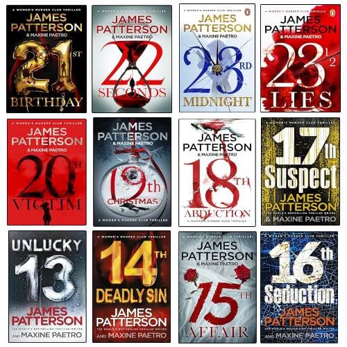Women's Murder Club Series 12 Books Collection Set By James Patterson ...