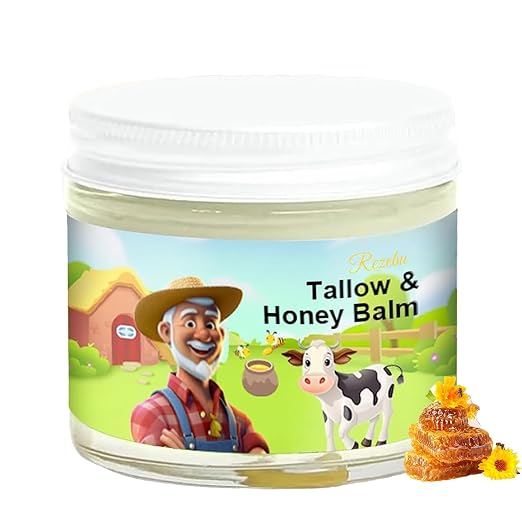 Amazon.com: Tallow and Honey Balm, Tallow Face Moisturizer, Beef Tallow ...