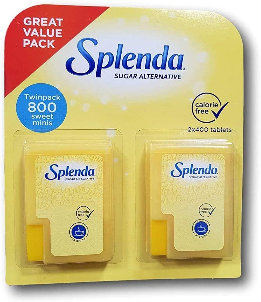 Splenda Twin Pack 800 Sweet Minis ( 2 X 400 Tablets), 12g : Amazon.in ...