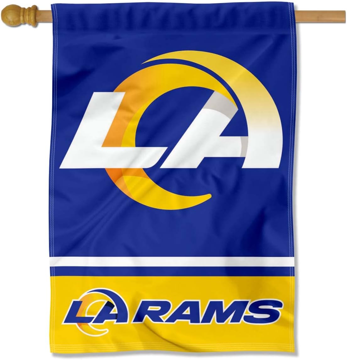 Amazon.com : Los Angeles Rams Pennant Banner Flag : Sports & Outdoors