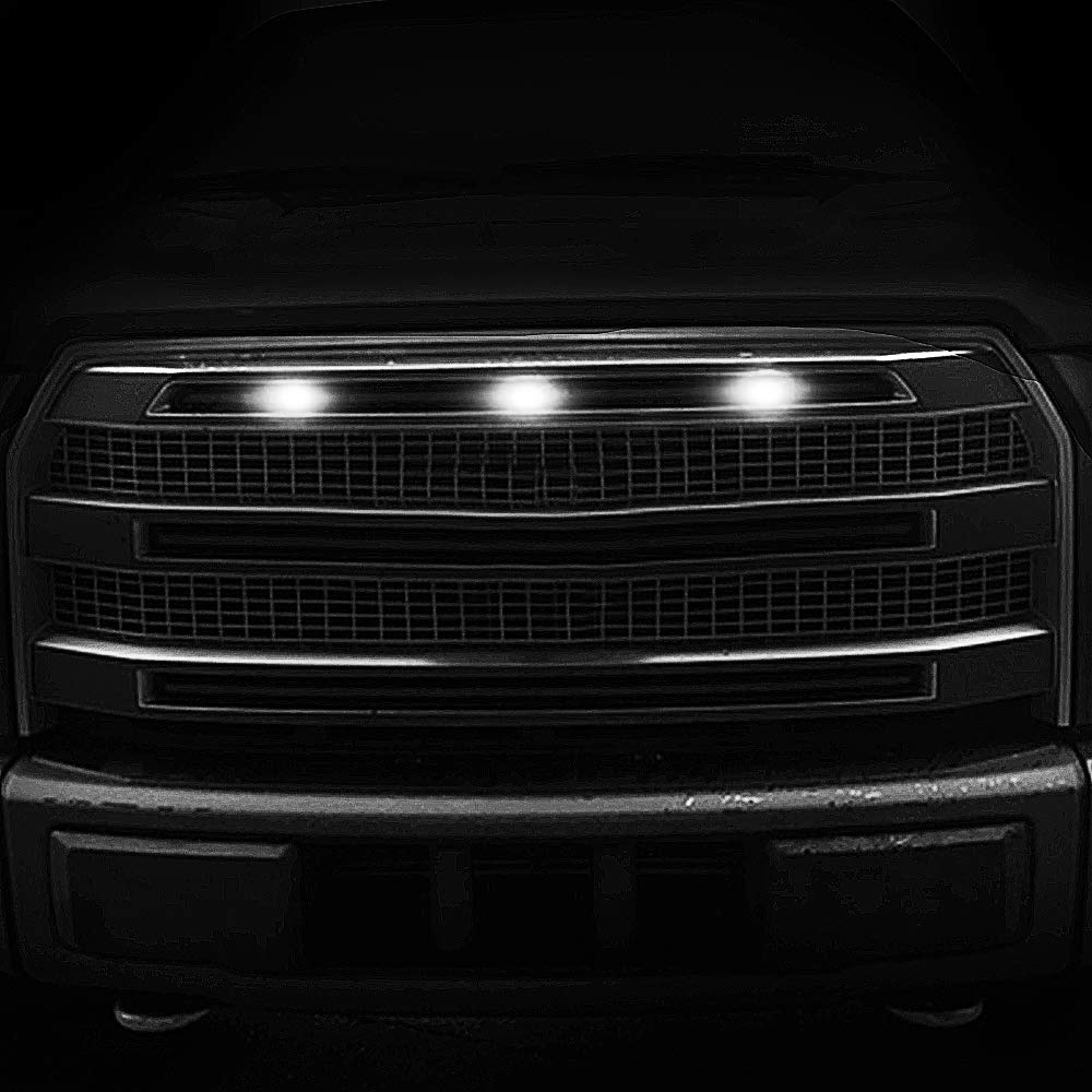 Snapklik.com : Auto Front Grille Lights For 2004-2019 Ford F150 F250 ...