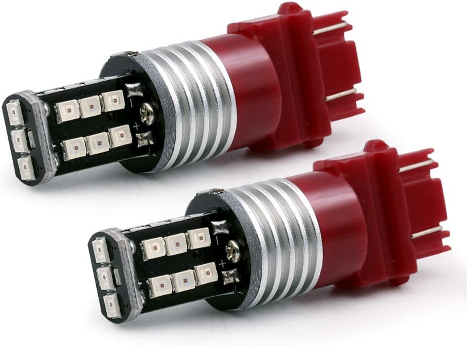 Amazon.com: Syneticusa 3157 Red Flashing Strobe Blinking Rear Alert ...