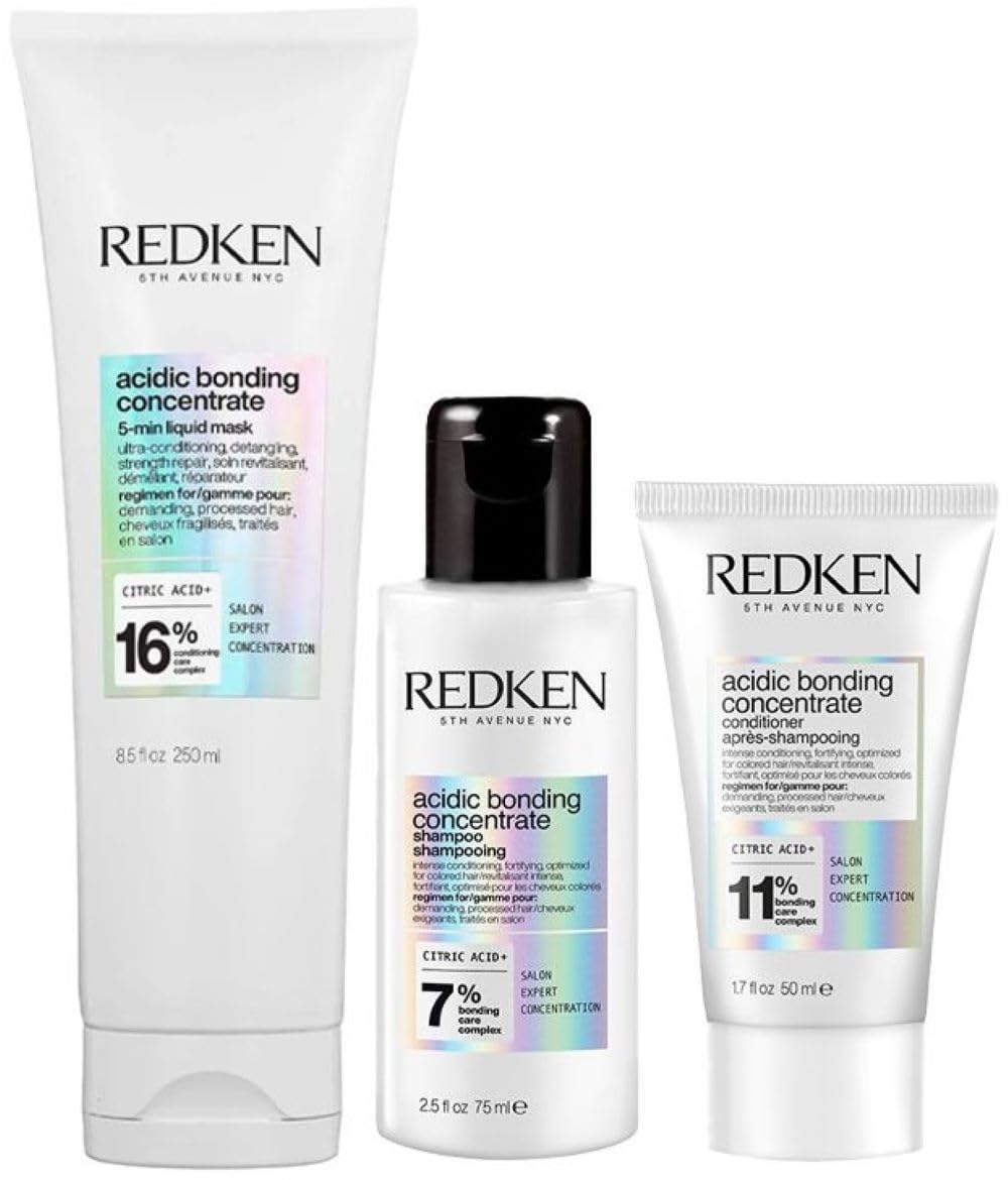 Redken PACK Acidic Bonding Concentrate 5-Minute Liquid Mask 250ml ...