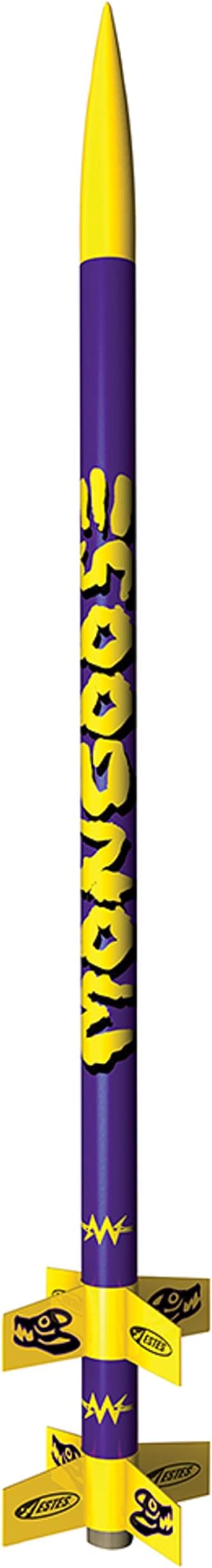 Amazon.com: Estes 2092 Mongoose Flying Model Rocket Kit,Brown/A : Arts ...