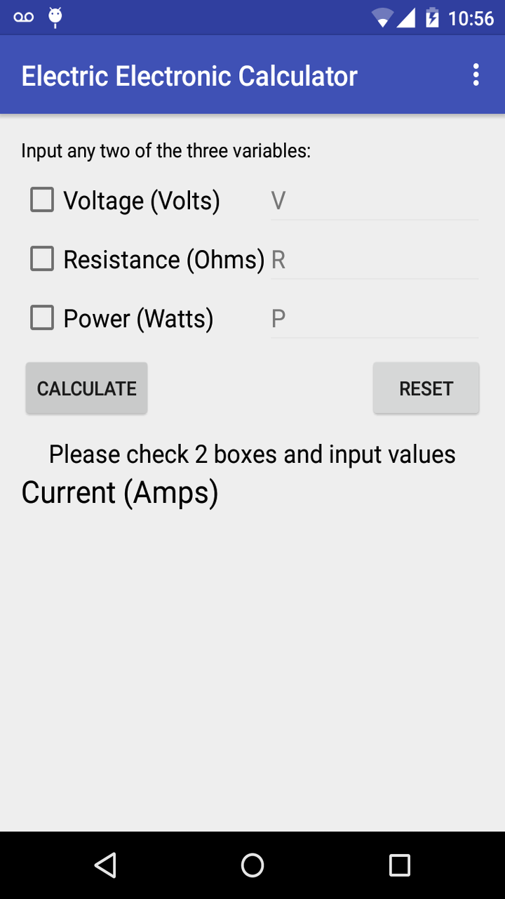 Electrical and Electronic Engineering Calculator - App on Amazon Appstore