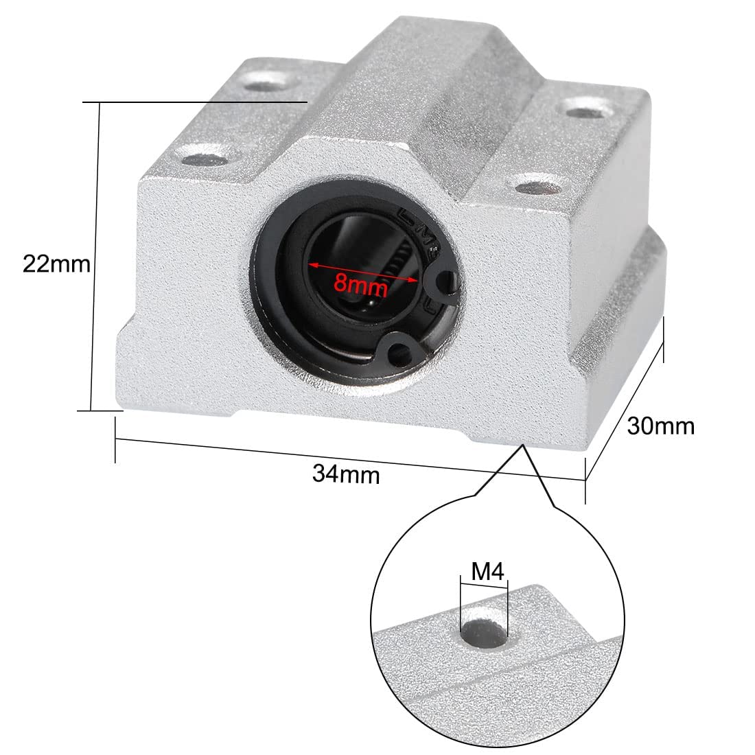 Roller Cam Smith Bearing CR 3/4 XB SS Cam Follower Needle Roller ...