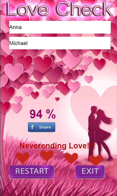 Lovecheck - Love Tester - App on the Amazon Appstore