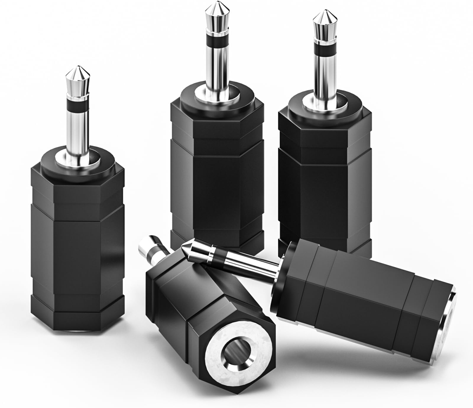 Amazon.com: Ancable 2-Pack 3.5mm Mono Plug to 2.5mm Mono Jack Adapter ...