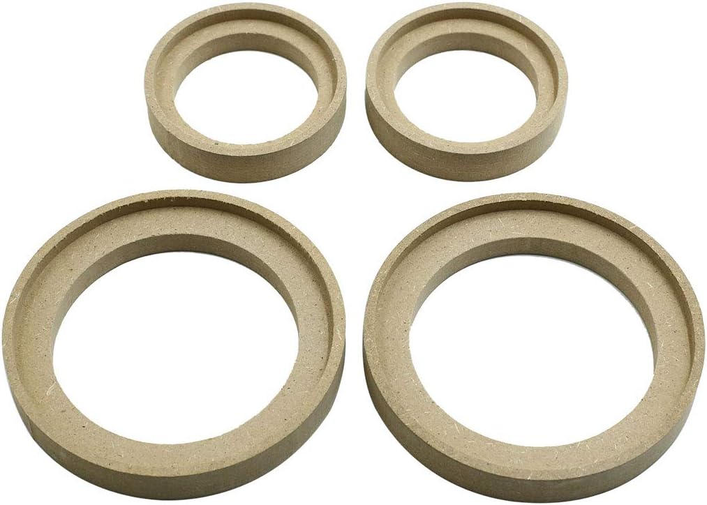 Amazon.com: X AUTOHAUX Car Speaker Spacer Stereo Mount Adapter Ring ...