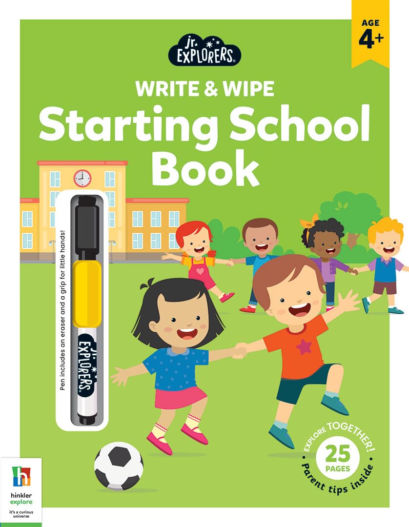 Write And Wipe: Starting School Book : Amazon.in: Office Products