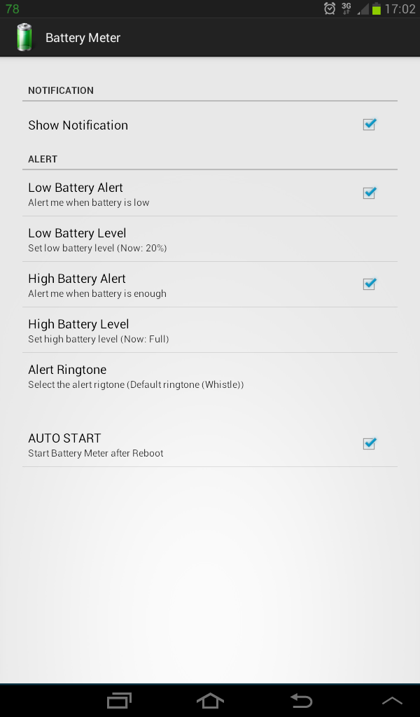 Battery Meter - App on Amazon Appstore