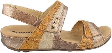 Amazon.com | Romika Women's, Fidschi 05 Slingback Sandal GOLD MULTI 4.1 ...