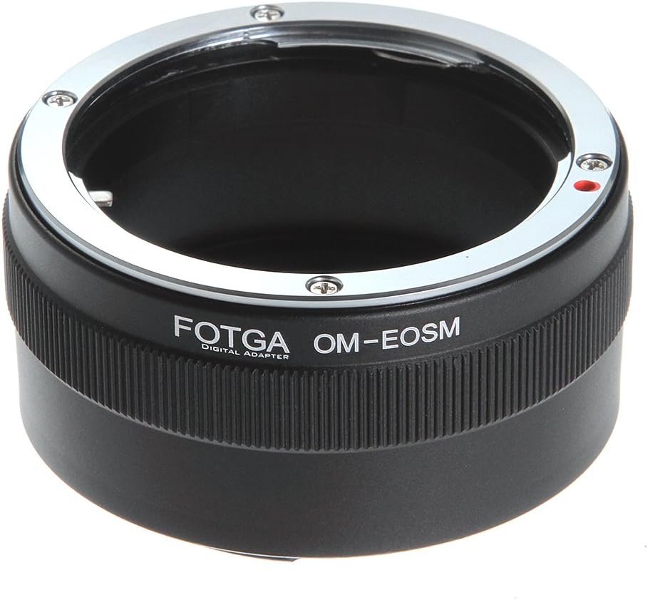 Amazon.com : Fotga Lens Mount Adapter for Olympus OM Mount Lens to ...