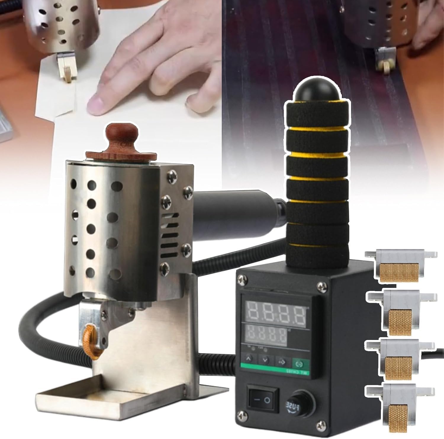 Amazon.com: 150w Handheld Hot Melt Glue Roller Machine,Commercial Hot ...